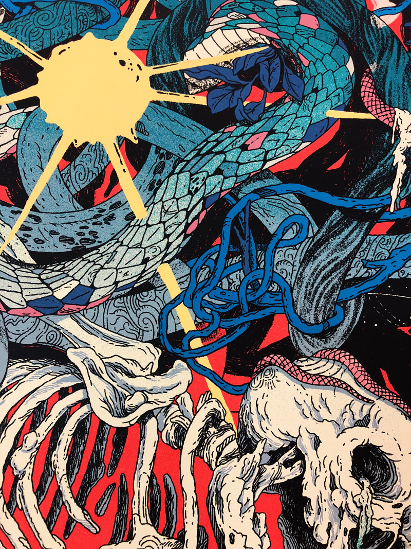 METALLICA- 9/8 Grand Forks print by Yin Shian Ng! Nakatomi, Inc