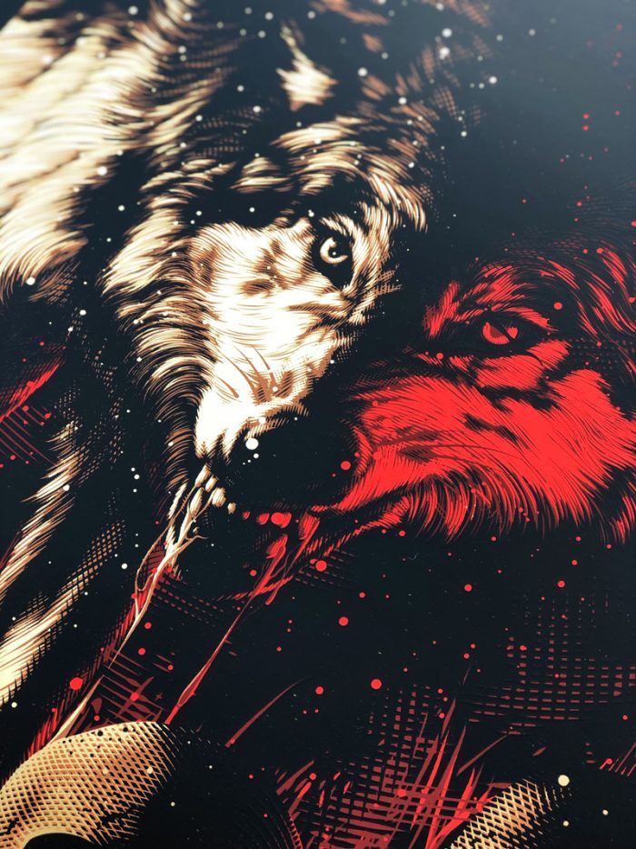 “Of Wolves and Man” Metallica art print by Tracie Ching! Nakatomi, Inc