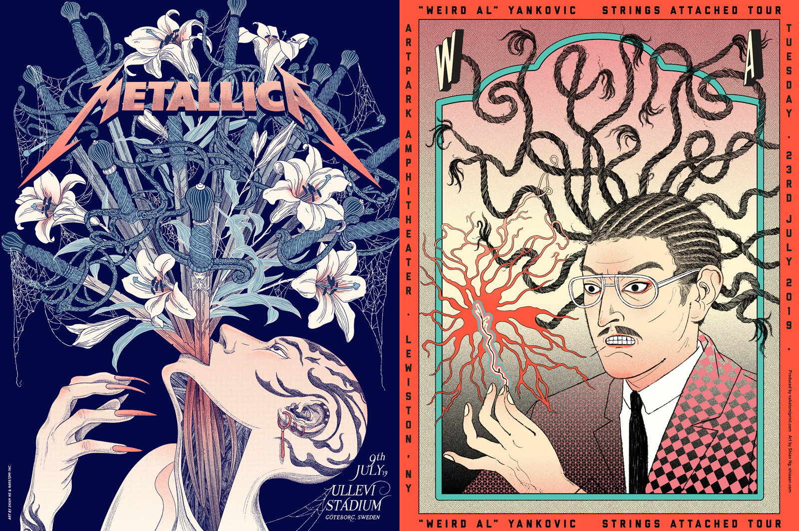 “Bakuhatsu” print by Yin Shian Ng! Nakatomi, Inc