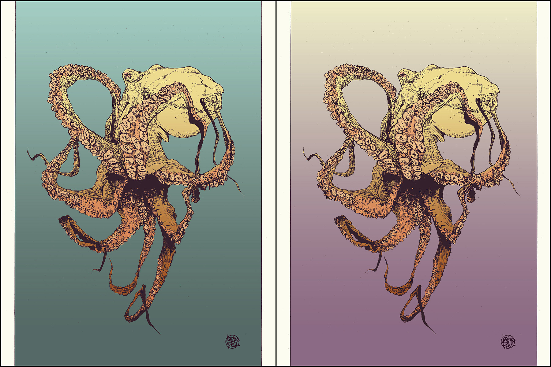 Flatstock at SXSW / Paul Pope exclusive “Kenjin” – Nakatomi, Inc
