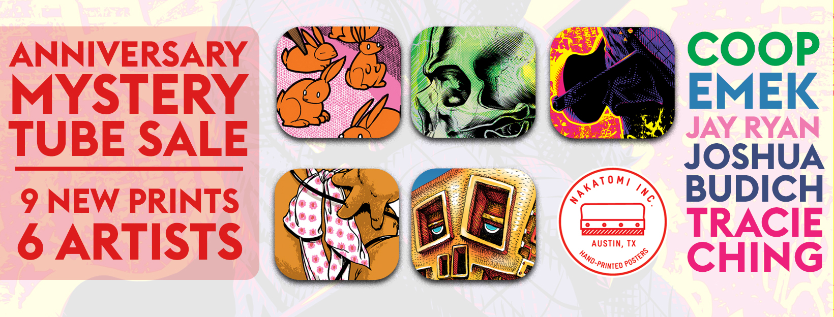 15th Anniversary Mystery Tube Sale is Here! – Nakatomi, Inc