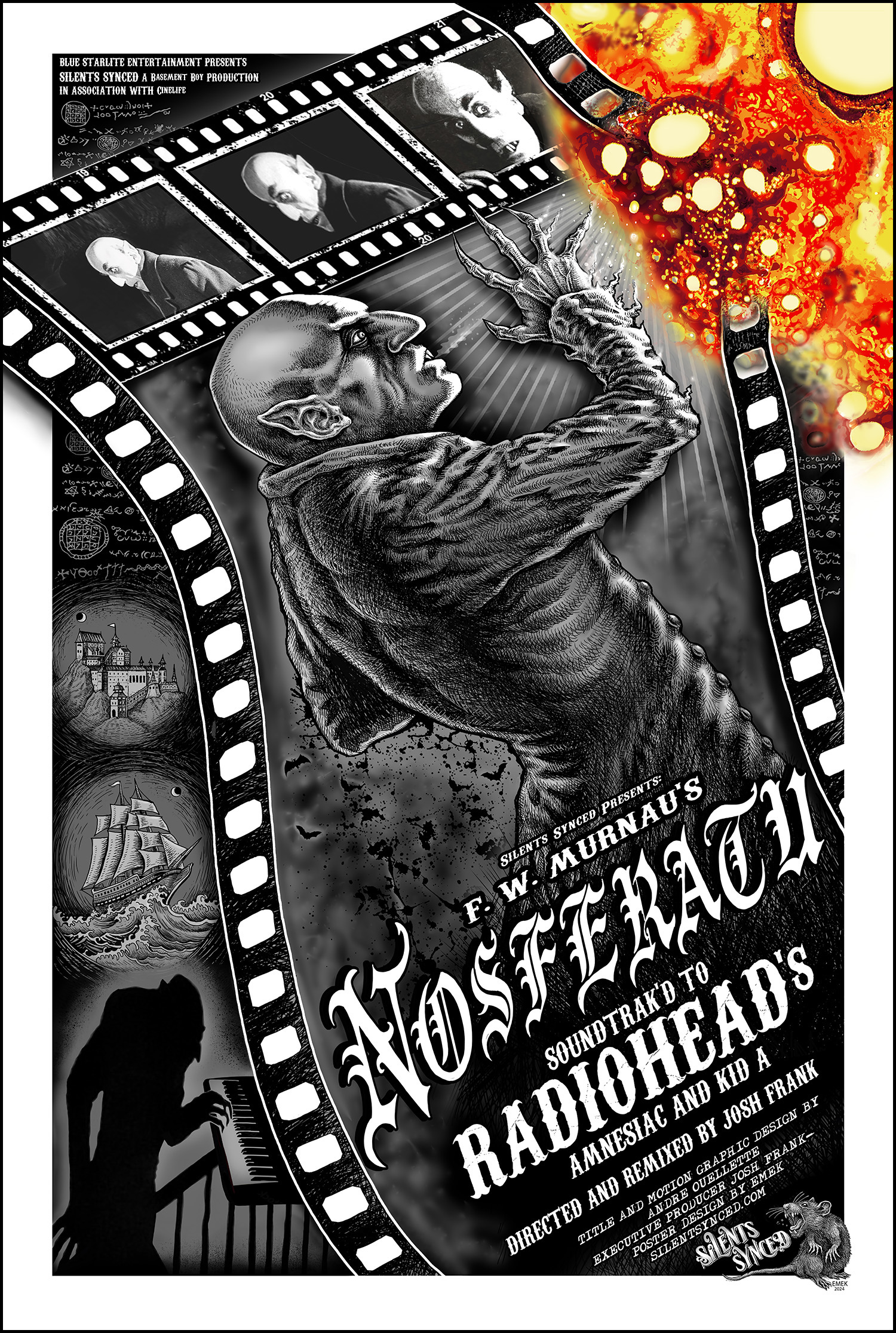 Silents Synced - Nosferatu Print by EMEK – Nakatomi, Inc